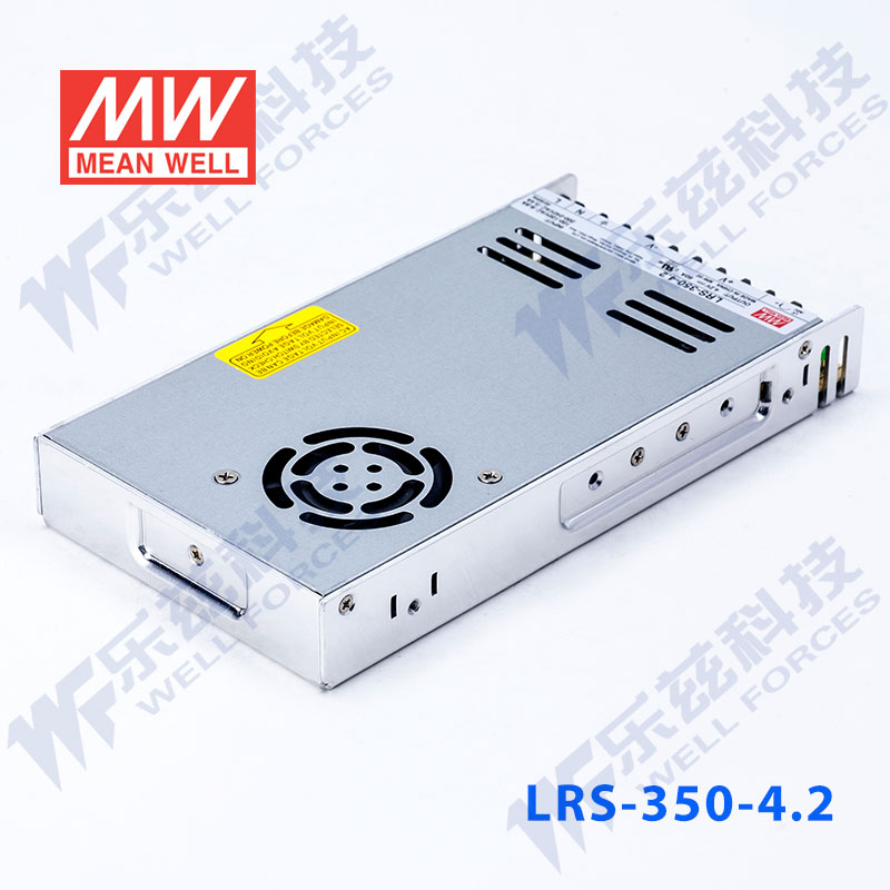 LRS-350-4.2台湾明纬252W4.2V开关电源60A直流DC显示屏LED彩屏NES_虎窝淘