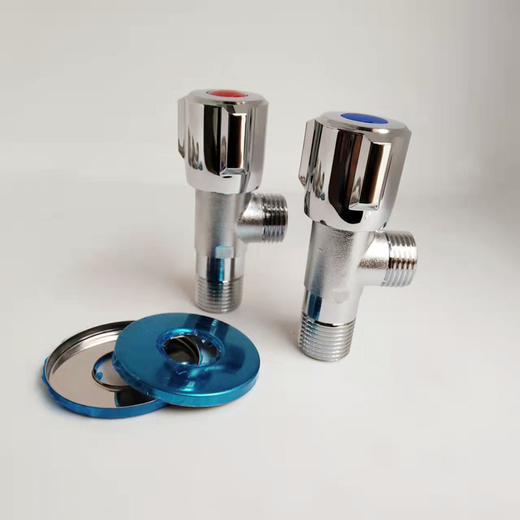 埃美柯 JF32全铜三角阀加长加厚直角阀冷热通用水开关龙头4分DN15_虎窝淘