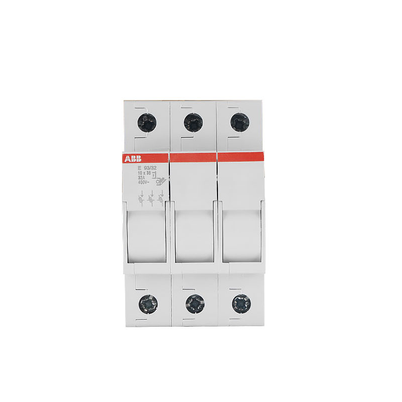 ABB熔断器底座E91/32 E92/32 E93/32 10*38 32A 400V式隔离开关_虎窝淘