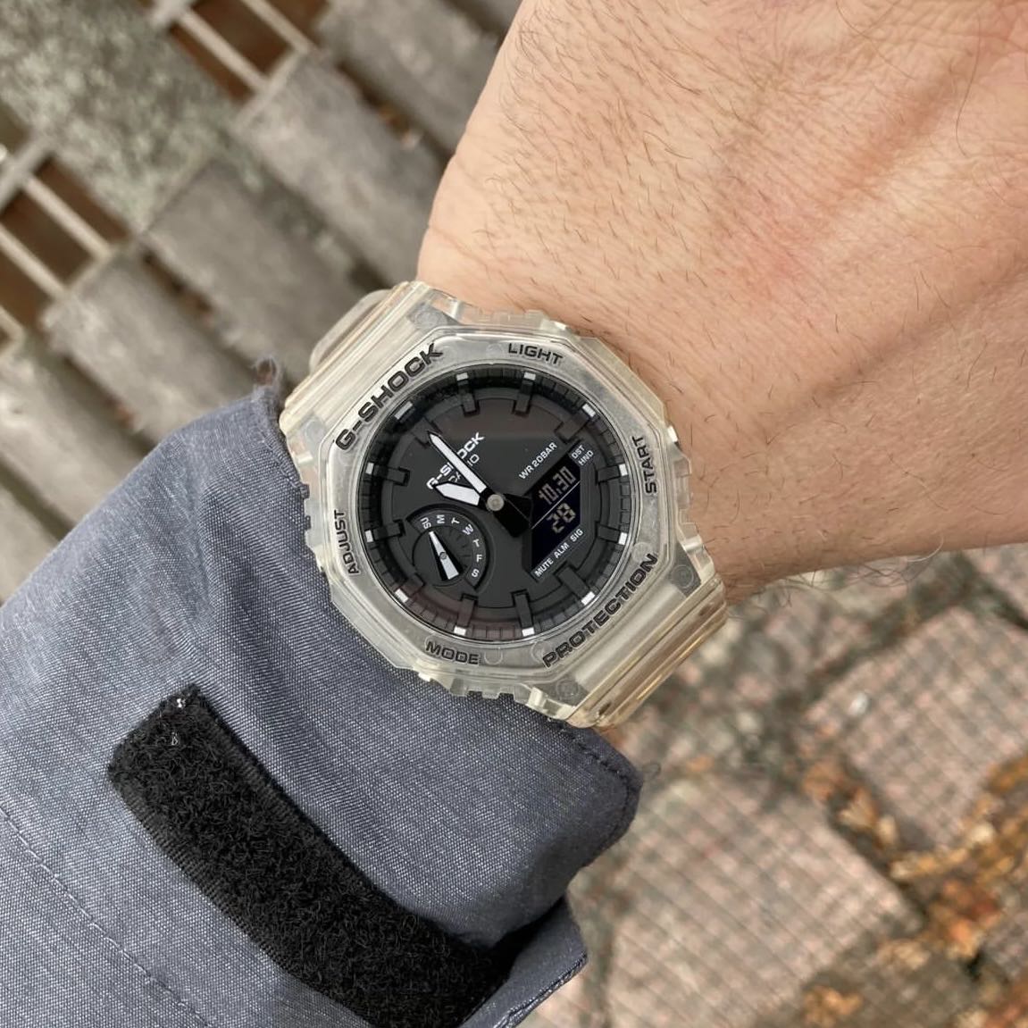 卡西欧农家橡树黑武士GA-2100-1A1/2110ET冰韧SKE运动防水手表男_虎窝淘