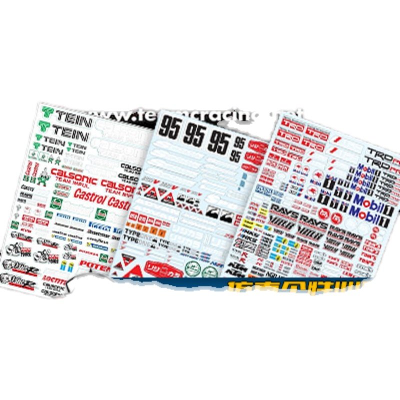 TeamC贴纸 RC模型车仿真心情电房/攀爬车壳遮盖 LB拉花品牌贴_虎窝淘