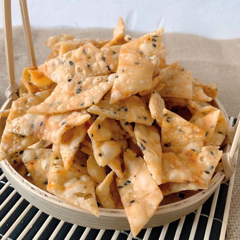 江西赣南大余特产盐兰酥年货果子三角酥豆角酥瓦角丁休闲零食小吃虎窝淘 2574