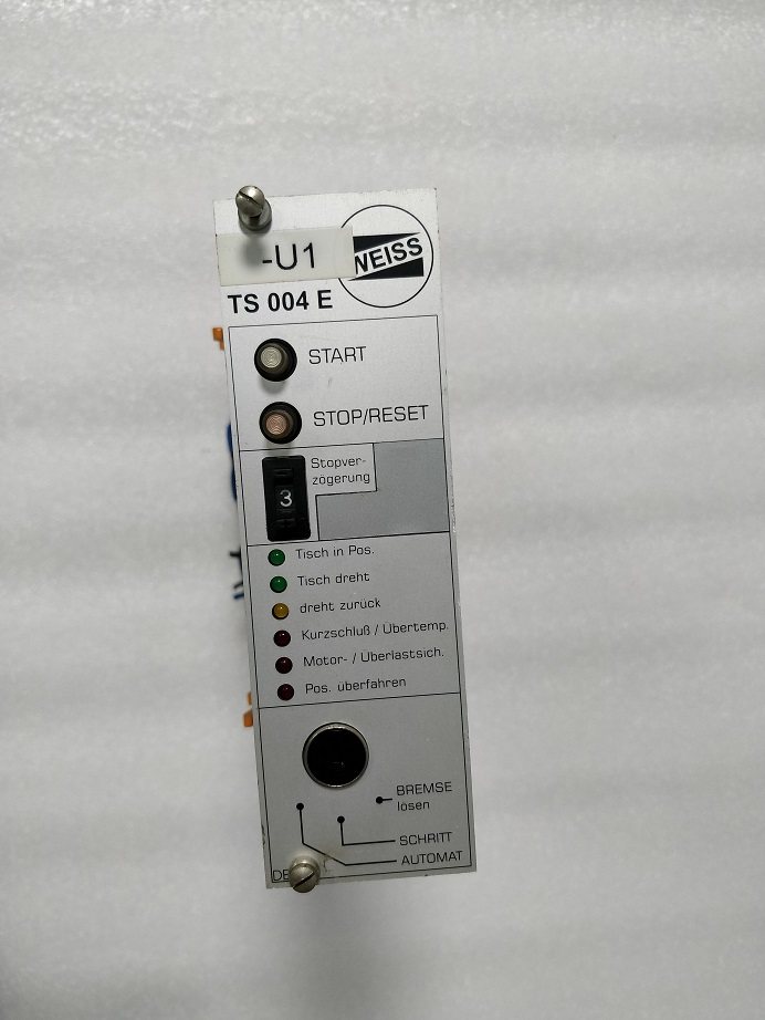 WEISS TS004E TC旋转分度台控制卡原装拆机件议价_虎窝淘