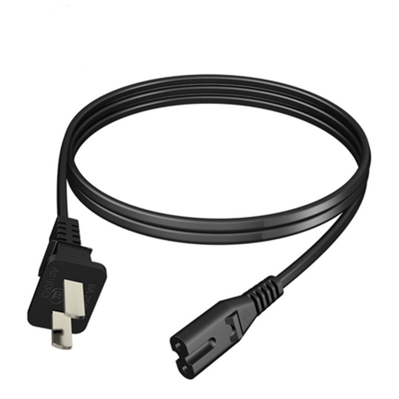 适用三星 TCL飞利浦 LG索尼东芝夏普液晶电视机2孔8字电源线插头_虎窝淘