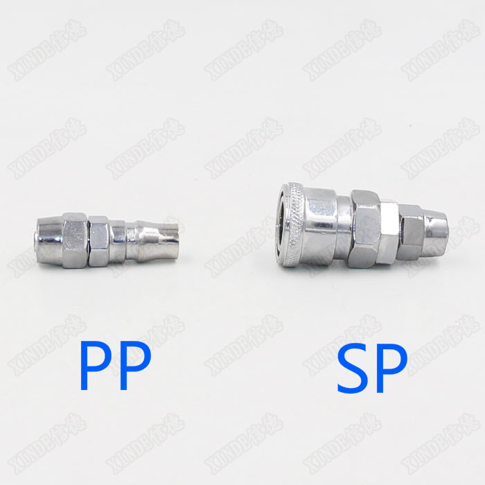 气动C式快速接头SP PP 10 20 30 40公母头配气管快插PU管接头_虎窝淘