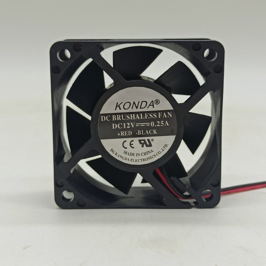 KONDA 6025 12V 0.25A 6CM厘米公分静音电脑机箱电器电源散热风扇_虎窝淘