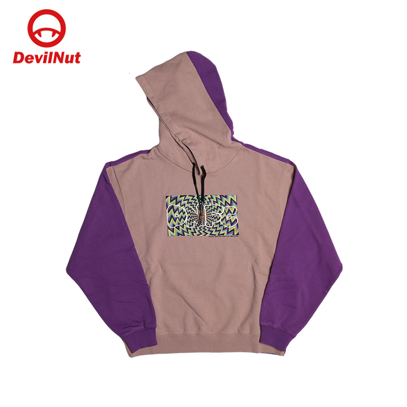 DEVIL NUT潮牌恶魔 21秋冬新款男女情侣短身卫衣 DNFC ATO_虎窝淘