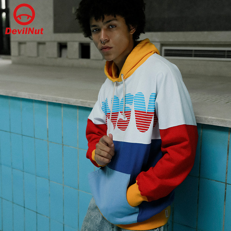 DEVIL NUT潮牌恶魔连袖卫衣-DN体育 AET_虎窝淘