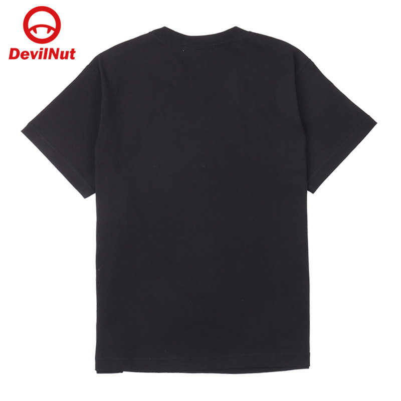DEVIL NUT潮牌恶魔男女情侣纯棉休闲宽松短袖T恤-当季 SNT_虎窝淘