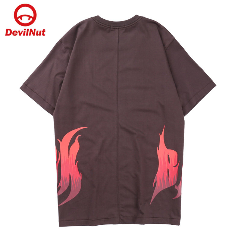 DEVIL NUT潮牌恶魔男女同款宽松T BIB SET_虎窝淘