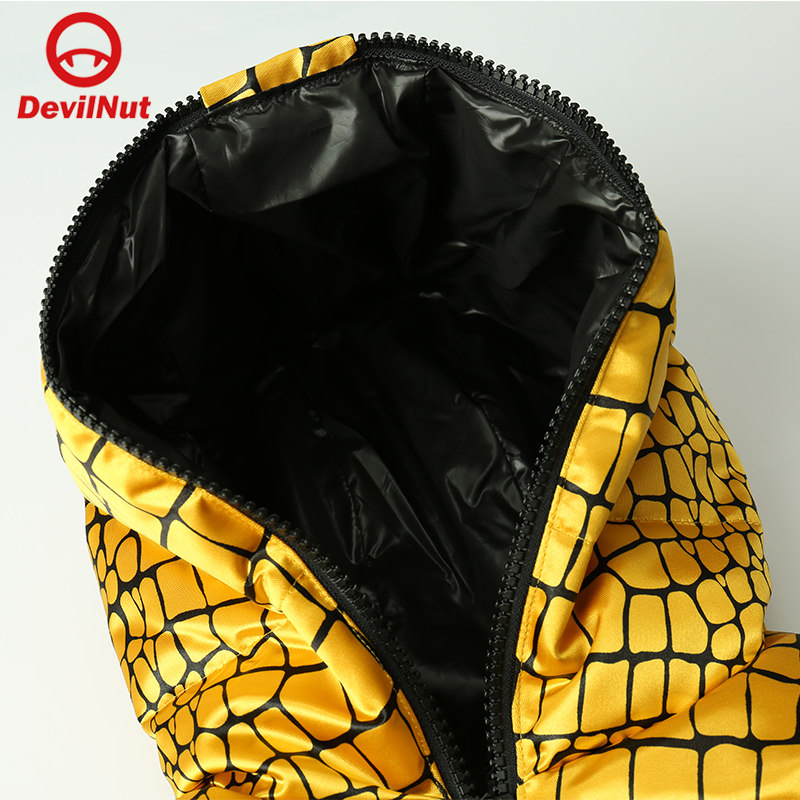 DEVIL NUT潮牌恶魔潮童装保暖羽绒马甲迷彩休闲时尚新ASV KIDS_虎窝淘