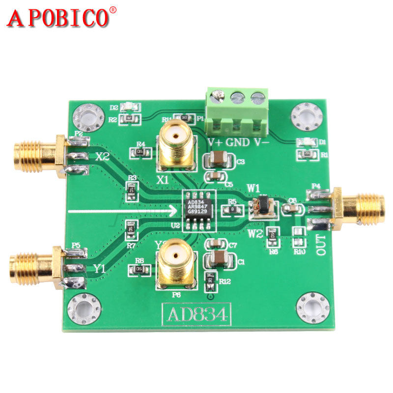 AD834 四象限乘法器模块 信号调理 功率控制 500MHz 二倍频倍频器_虎窝淘