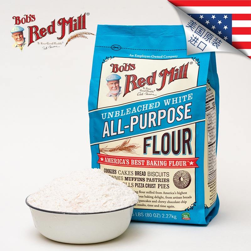 Bob's red mill鲍勃红磨坊多用途面粉All-Purpose Flour中筋面粉_虎窝淘