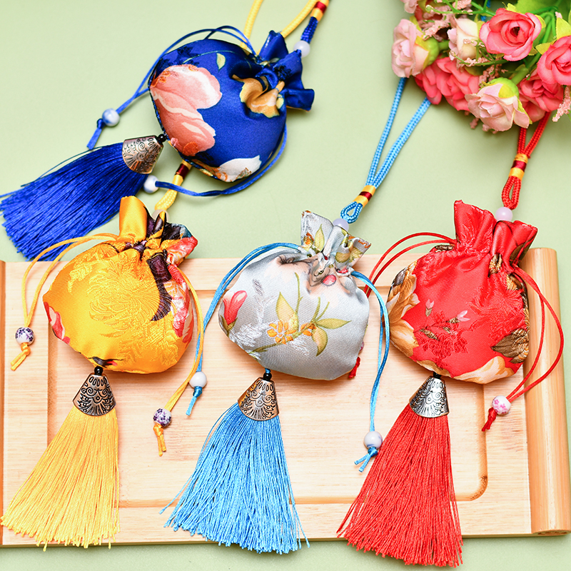 重阳节茱萸香包空袋端午古风香囊袋手工diy材料包刺绣香袋礼品袋_虎窝淘