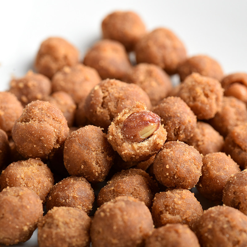 乐明香酥花生95g*5袋四川特产天府花生米蜂蜜花生油炸裹衣花生仁_虎窝淘