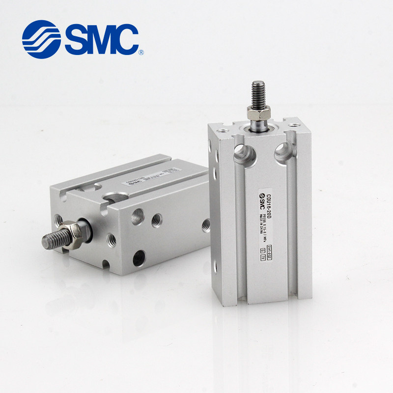 SMC原装小型自由安装气缸CDU10-10 CU16-20 CDU16-30-40-50D-60D_虎窝淘