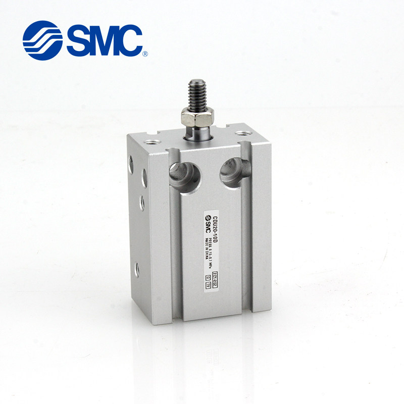 SMC原装小型自由安装气缸CDU10-10 CU16-20 CDU16-30-40-50D-60D_虎窝淘