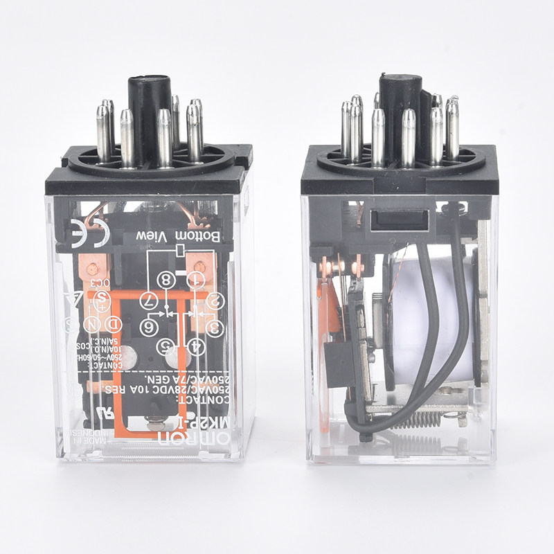 原装OMRON欧姆龙中间继电器MK2P-I 8脚 MK3P-I 11脚 AC220VDC24V_虎窝淘