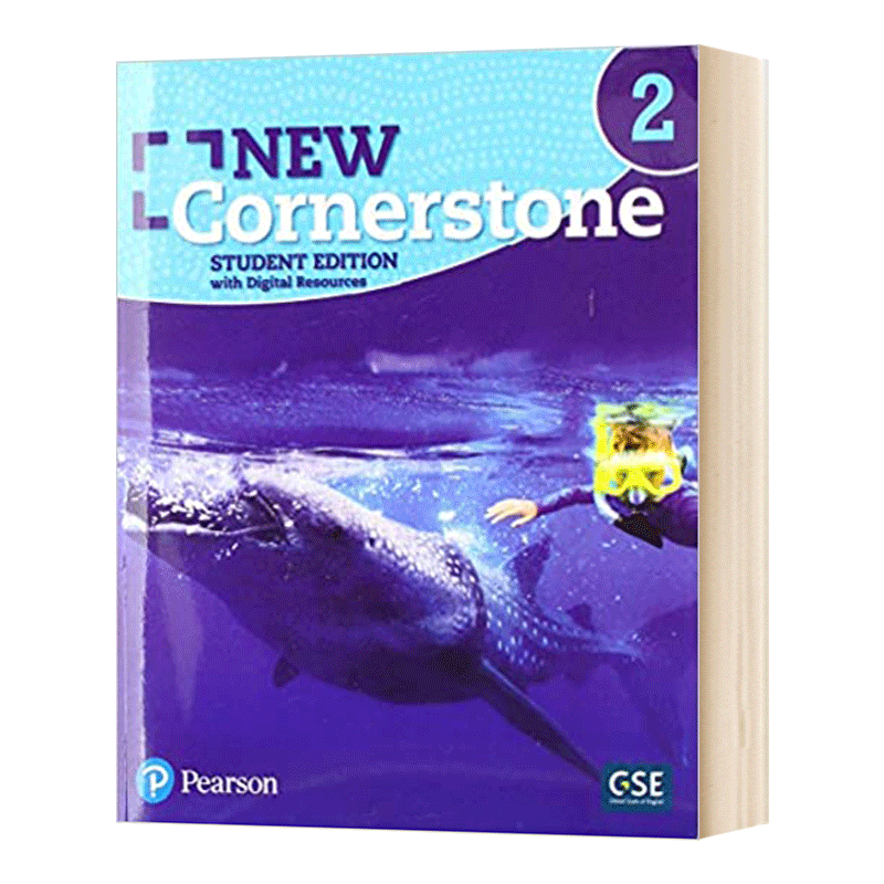 英文原版 New Cornerstone Grade 2 Student Edition with Digital Resources美国 ...