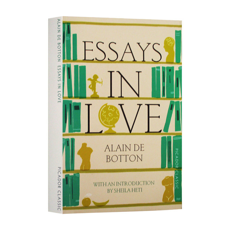 英文原版 Essays In Love阿兰德波顿爱情散文斗牛士经典爱情笔记英文版进口原版英语书籍 Alain de Botton_虎窝淘