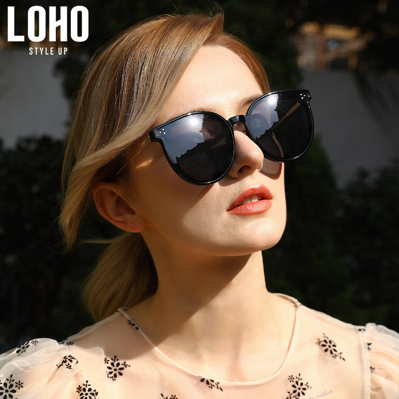 ins墨镜LOHO太阳镜韩版潮流遮阳时尚高级网红太阳眼镜