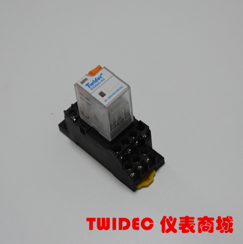 Twidec合泉通用继电器 14角中间继电器24V RXM4A-D2 4P 6A_虎窝淘