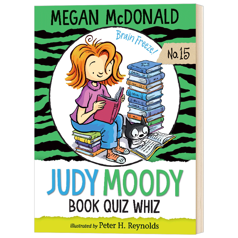 Judy Moody Book Quiz Whiz稀奇古怪小朱迪15英文原版英文版儿童桥梁章节书进口原版英语课外阅读书籍 Megan ...