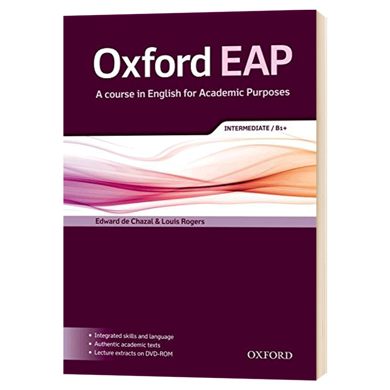 Oxford EAP B1+ Student's Book英文原版牛津学术英语综合教材B1+听说读写技能英文版进口原版英语书籍 OUP ...