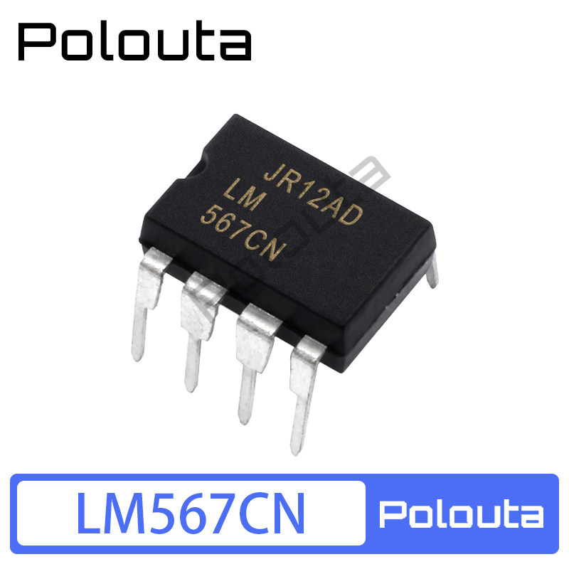 Polouta LM567CN LM567 LM567N DIP-8语音/音频解码器IC芯片_虎窝淘