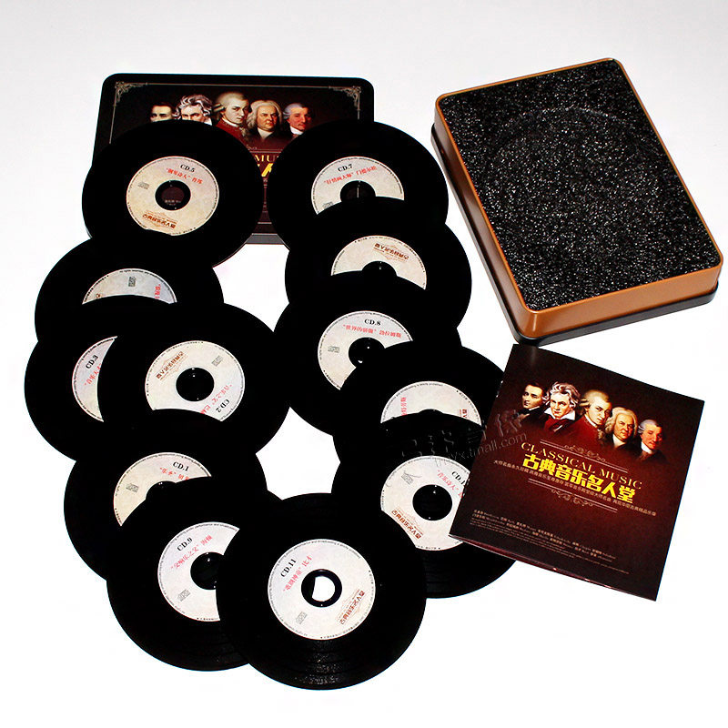 儿童古典音乐钢琴曲CD莫扎特贝多芬世界名曲交响乐车载无损CD碟片_虎窝淘