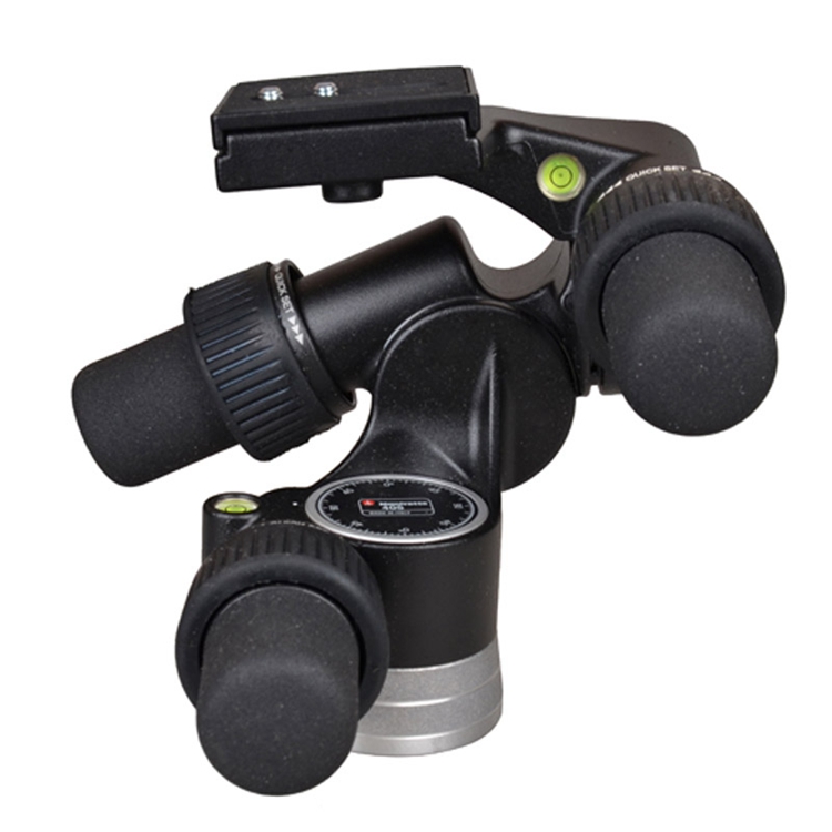 意大利曼富图405云台单反相机摄影脚架齿轮三维三向微调微距云台_虎窝淘