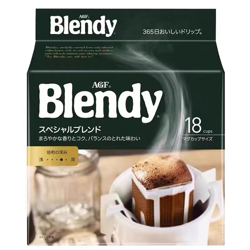 临期清仓日本AGF blendy咖啡滤泡式手冲滴漏/浓缩速溶咖啡_虎窝淘