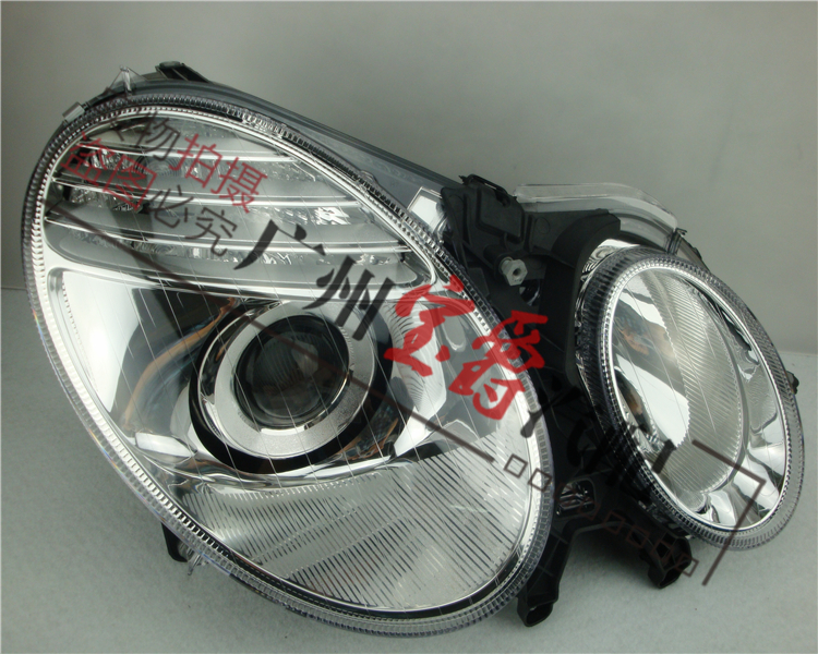 适用奔驰W211大灯E200前大灯E230车头灯E240灯罩E280灯壳E320E350_虎窝淘