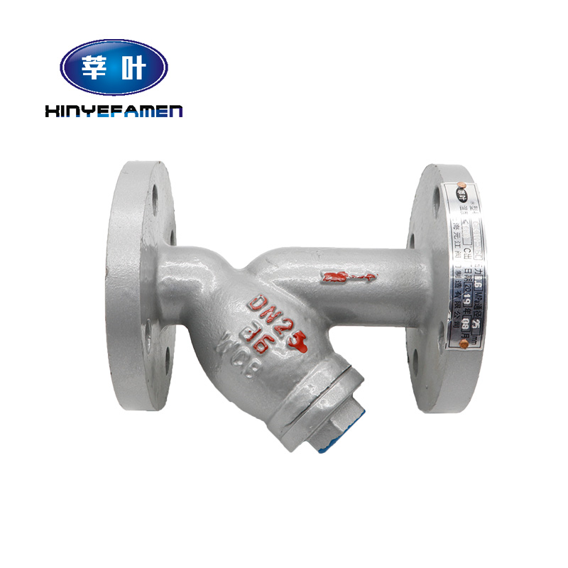 GL41H-16C铸钢Y型法兰过滤器DN15 20 25 32 40 50 65 80 100 150_虎窝淘