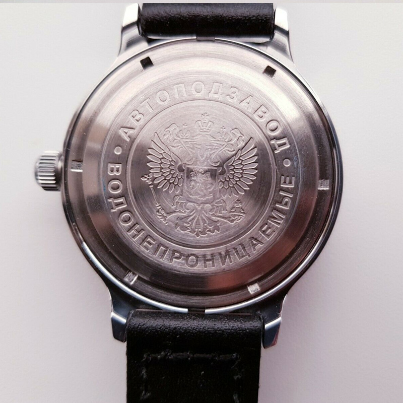 俄罗斯军表VOSTOK东方红星指挥官克格勃自动机械休闲复古男表黑色_虎窝淘