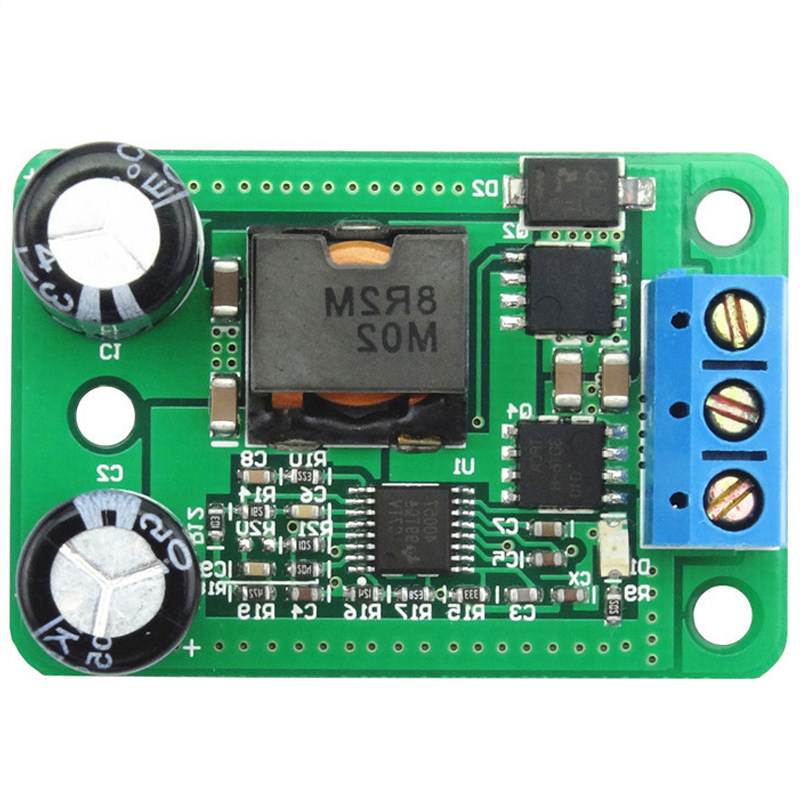 现密斯 DC-DC降压模块板 24v/12V转5V/5A电源 IN(9-35V)替代055L_虎窝淘