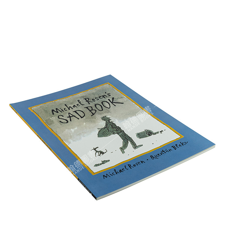 【现货】Michael Rosen's Sad Book迈克尔罗森的书英文原版图书籍进口正版迈克尔罗森儿童英语绘本故事迈克尔罗森的伤心书_虎窝淘