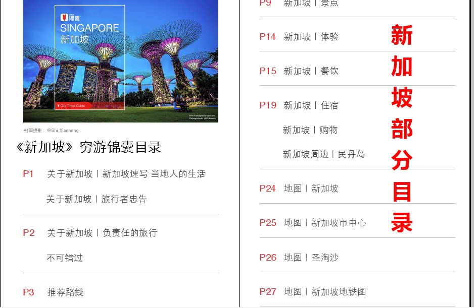 2025年新加坡旅游中文地图攻略（电子版）自由行旅行地铁手册指南_虎窝淘
