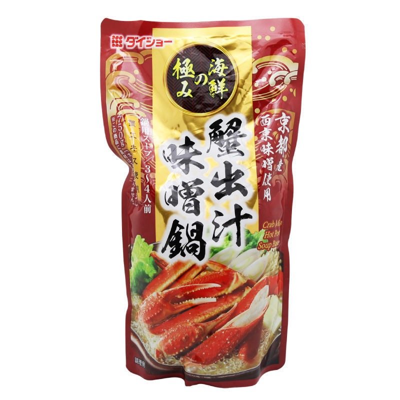 日本大昌味噌火锅汤料750g日式西京都味增海鲜寿喜锅汁螃蟹高汤料_虎窝淘