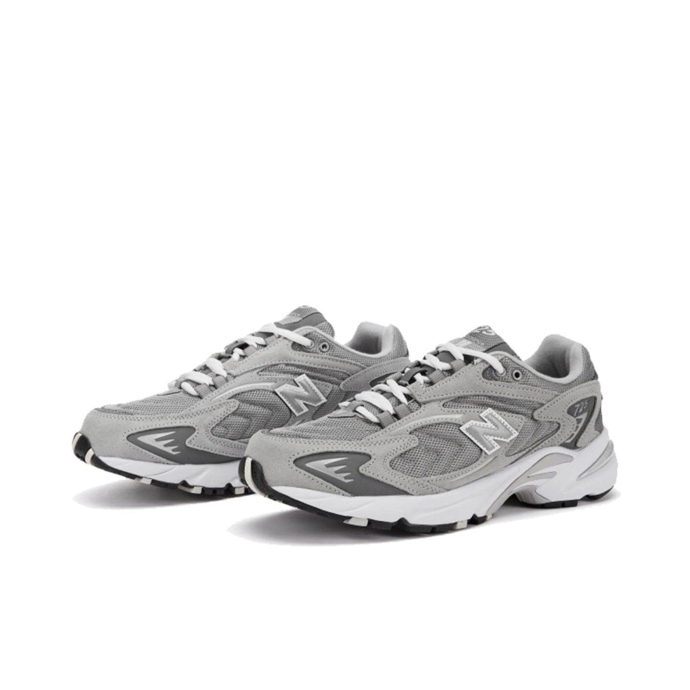 New balance 725 NB725元祖灰男女同款低帮休闲跑步老爹鞋 ML725P_虎窝淘