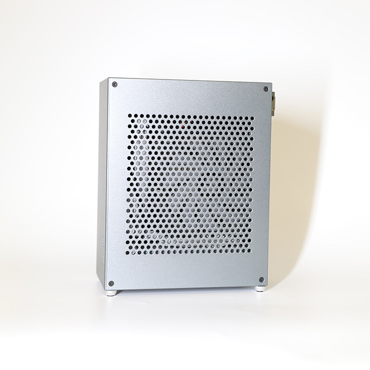 现货Bug-b1半高刀卡迷你ITX机箱 紧凑型 铝合金 1U小电源4060刀卡_虎窝淘