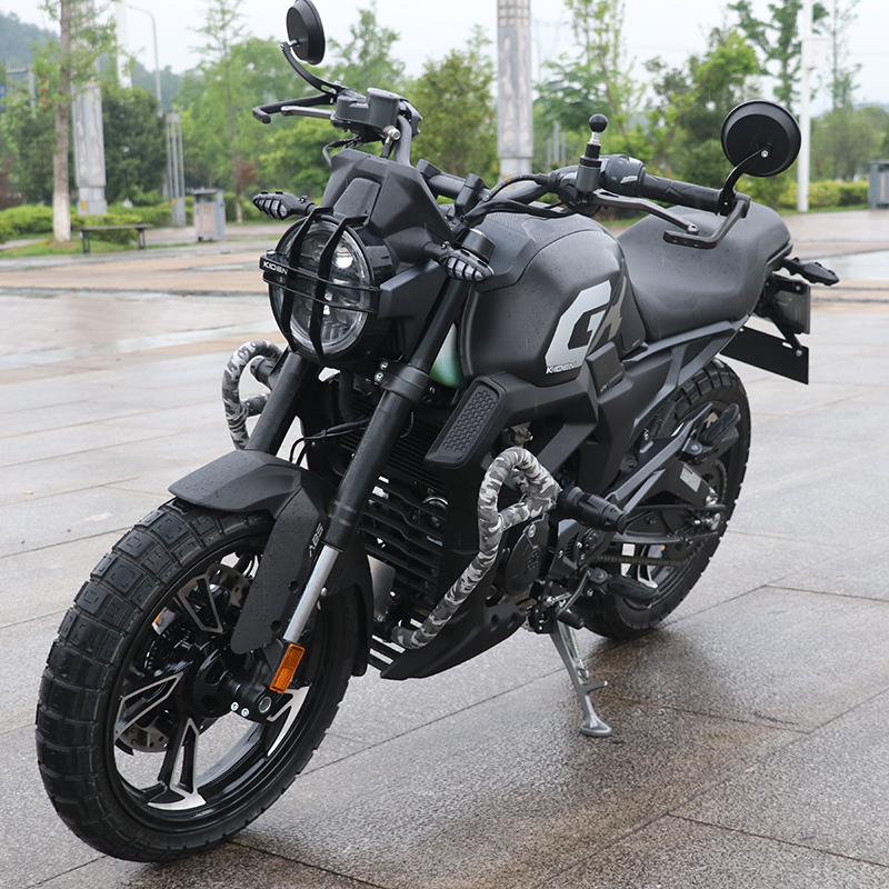 启典KD150-GK-G1-G2-摩托车护杠防摔保险杠保护套防刮蹭自粘绑带_虎窝淘