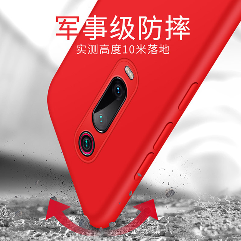 适用小米红米k20pro手机壳k30硅胶套K3O尊享版液态k30pro后壳redmi防摔k305g全包redmik变焦版5g版钢化膜新款_虎窝淘
