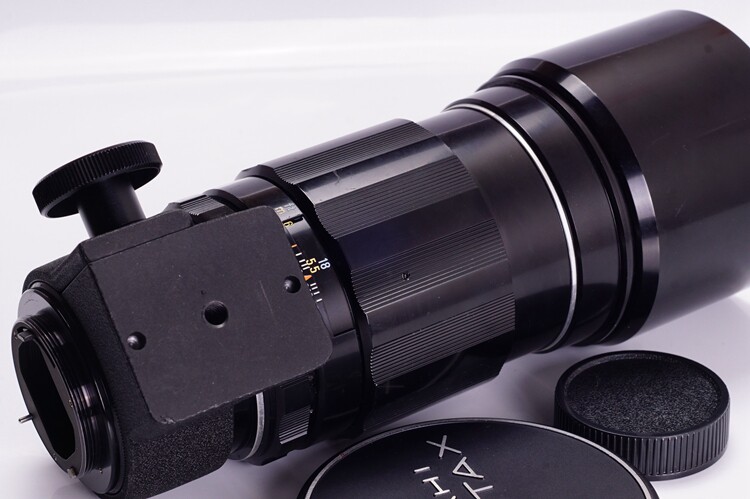 太苦玛 TAKUMAR S-M-C 300/4 300MM F4 M42镜头金属带脚架长焦_虎窝淘