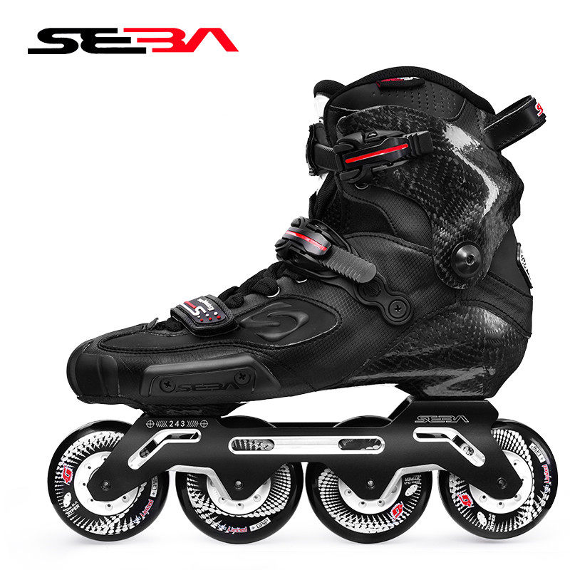 米高圣巴新款SEBA IGOR平花刹车SLIDE直排SS轮滑鞋成人高端溜冰鞋_虎窝淘