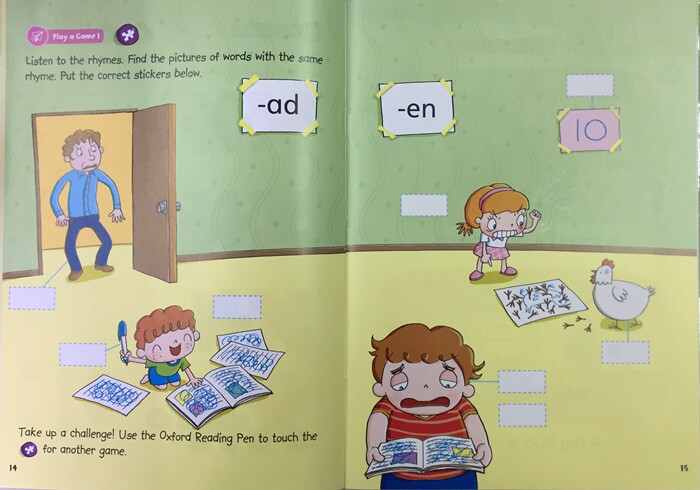 牛津原版 Oxford Get Set Go! Phonics Level 4学生用书英文原版纯全英文版正版原著进口原版英语书籍_虎窝淘