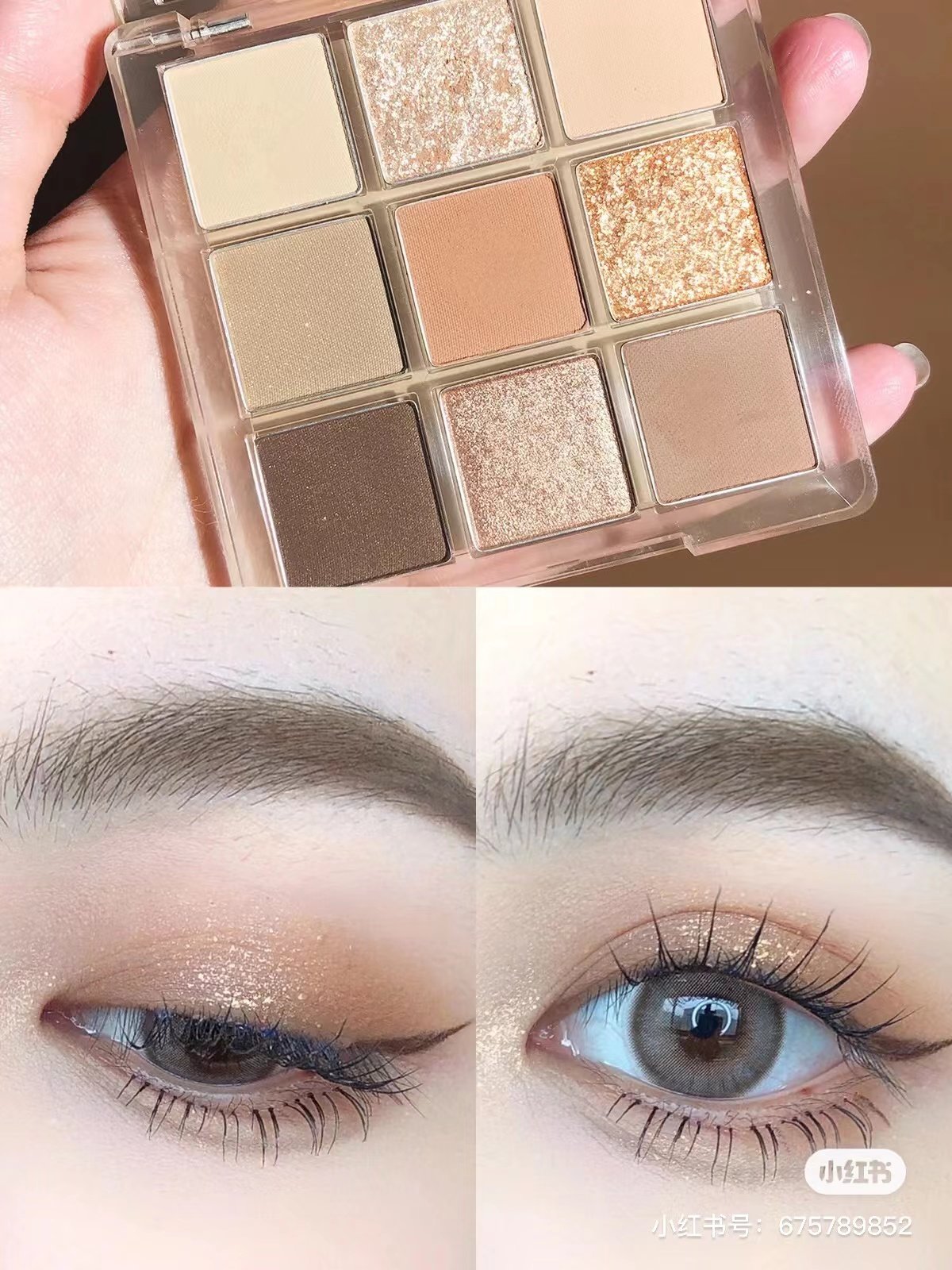 韩国3ce眼影盘九色overtake大地南瓜色橘棕色9色九宫格初学者正品_虎窝淘