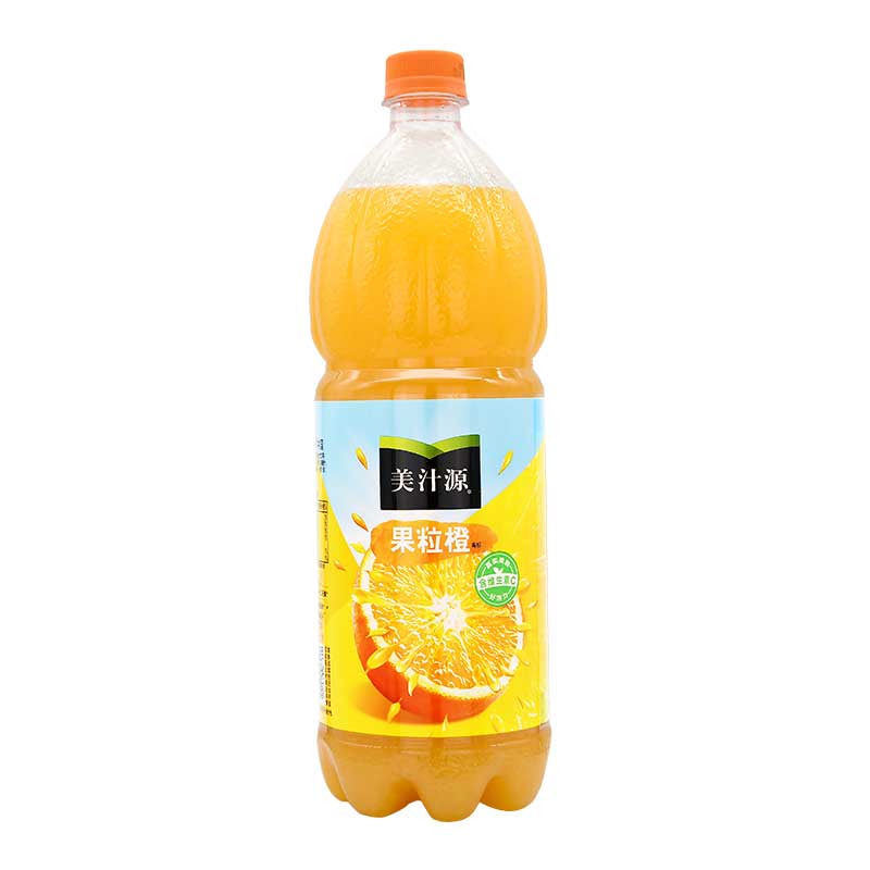 美汁源果粒橙橙汁果汁饮料1.25L*12瓶整箱大瓶家庭装北京包邮_虎窝淘