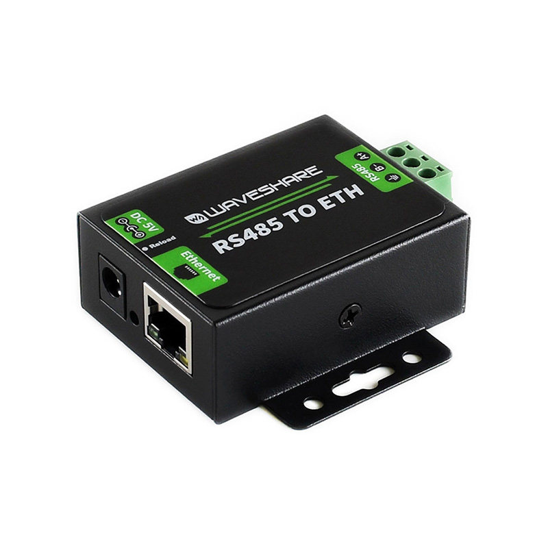 微雪 RS485转以太网模块 RJ45网口双向透明传输工业级串口模块_虎窝淘