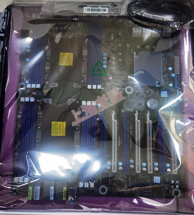 华擎(永擎)EP2C621D12 WS双路3647工作站主板支持 8124M 8175M_虎窝淘
